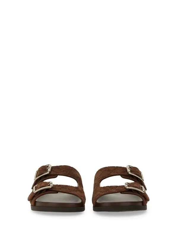 Gucci Leather Slider Sandal