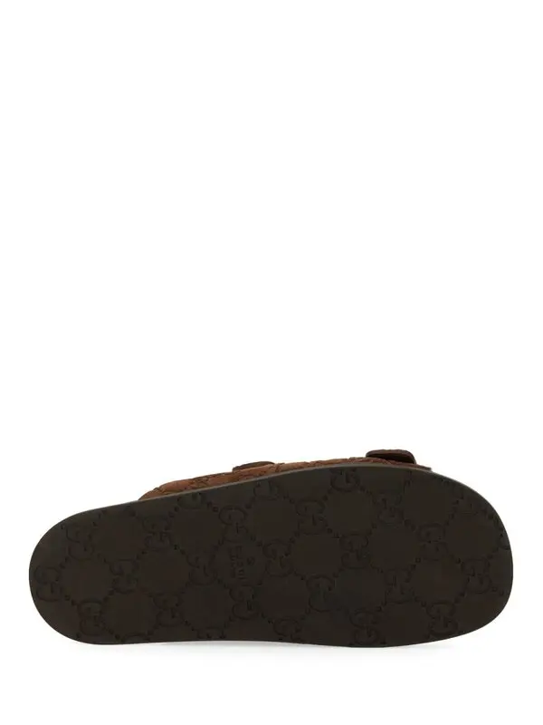 Gucci Leather Slider Sandal