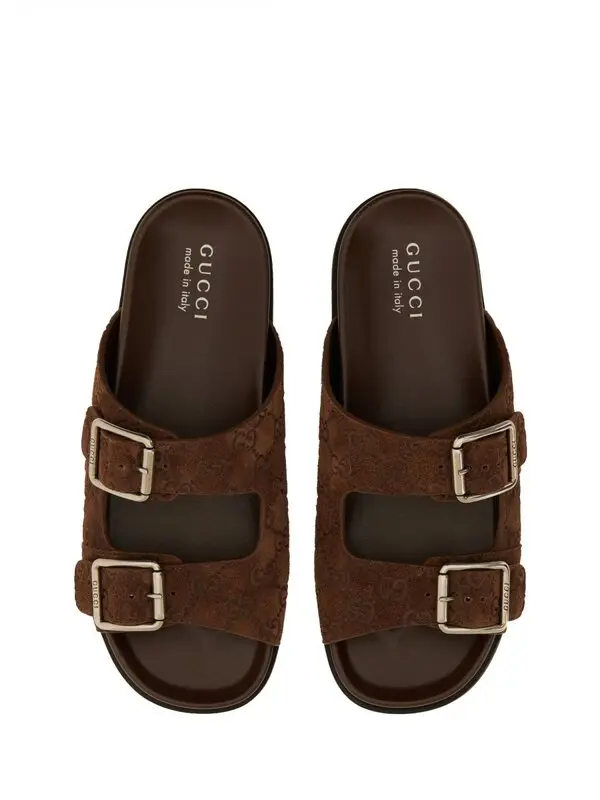 Gucci Leather Slider Sandal