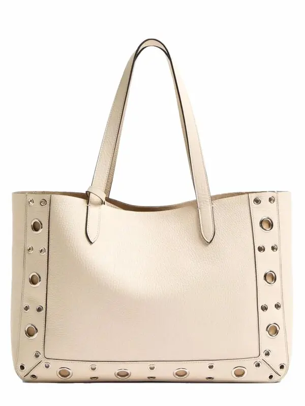 Valentino Garavani Nellcôte Shopping Bag - Cream