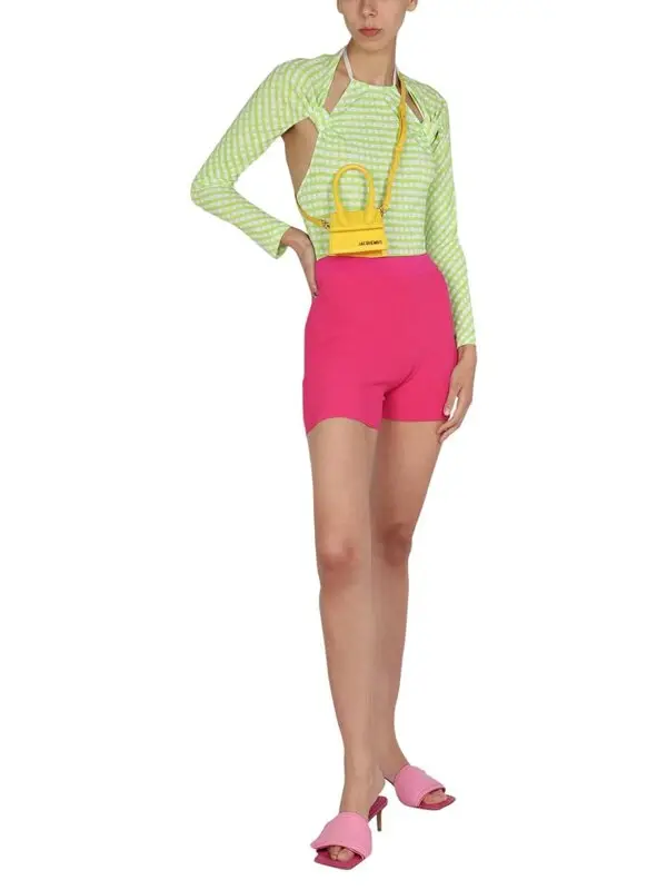 Jacquemus Gingham Cut Out Bodysuit