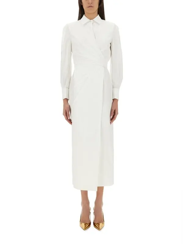 Max Mara Balzac Long Dress - White