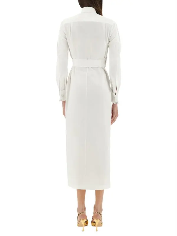 Max Mara Balzac Long Dress - White