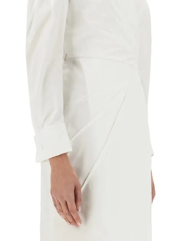 Max Mara Balzac Long Dress - White