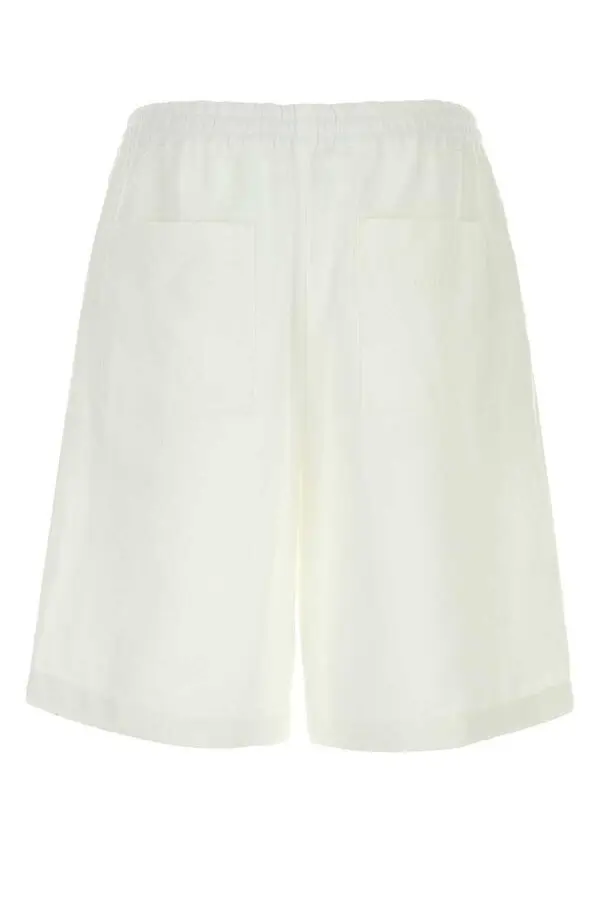 Gucci Linen Bermuda Shorts