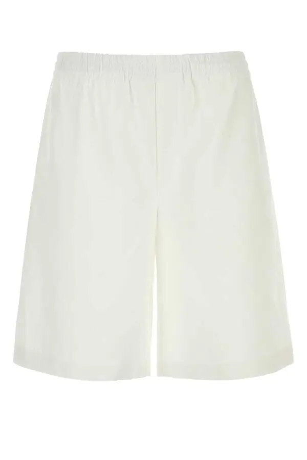Gucci Linen Bermuda Shorts - White