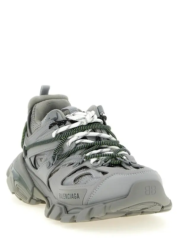 Balenciaga Track Trail Laces Sneakers - Gray