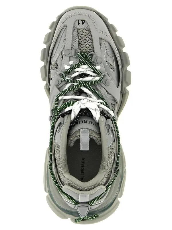 Balenciaga Track Trail Laces Sneakers - Gray