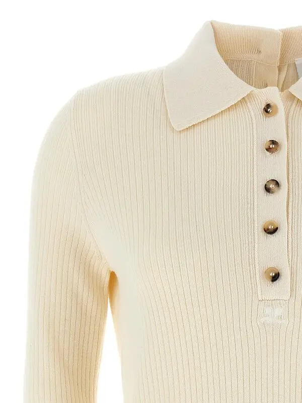 COURREGES Multi-buttons' Sweater