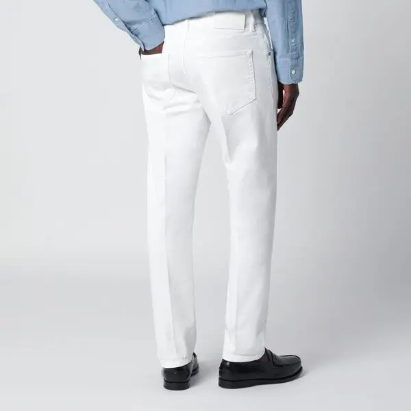 PT TORINO Reggae Tapered Trousers - White