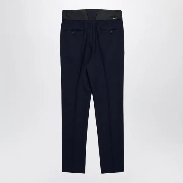 Prada Wool Trousers With Technical Details