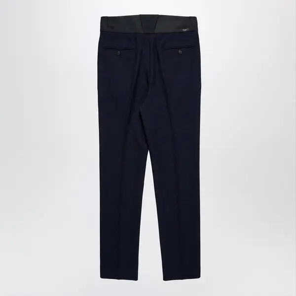 Prada Wool Trousers With Technical Details