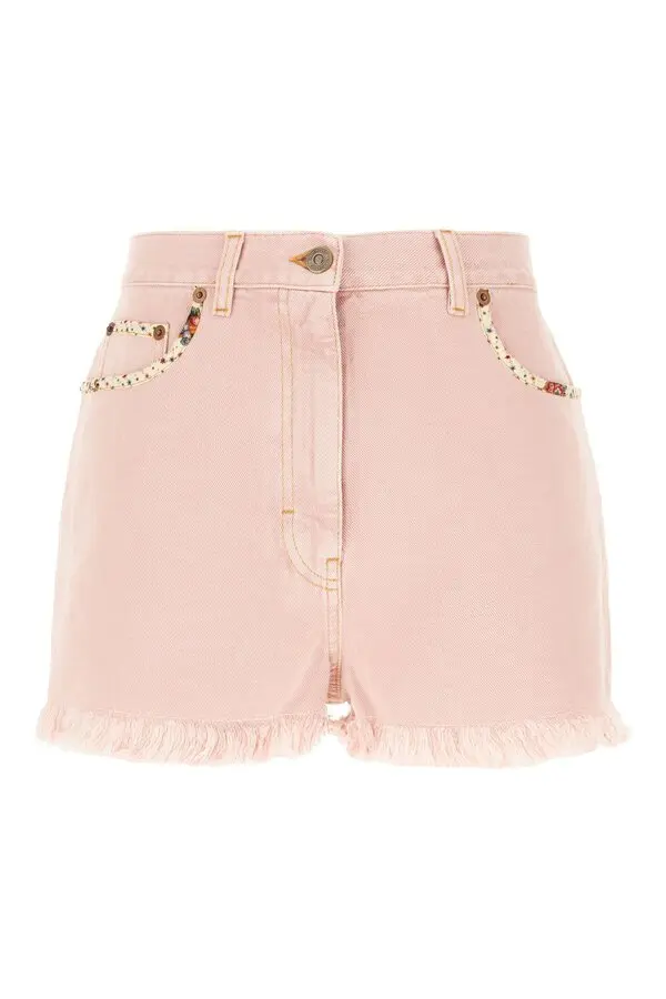 Valentino Garavani Denim Shorts - Multicolor