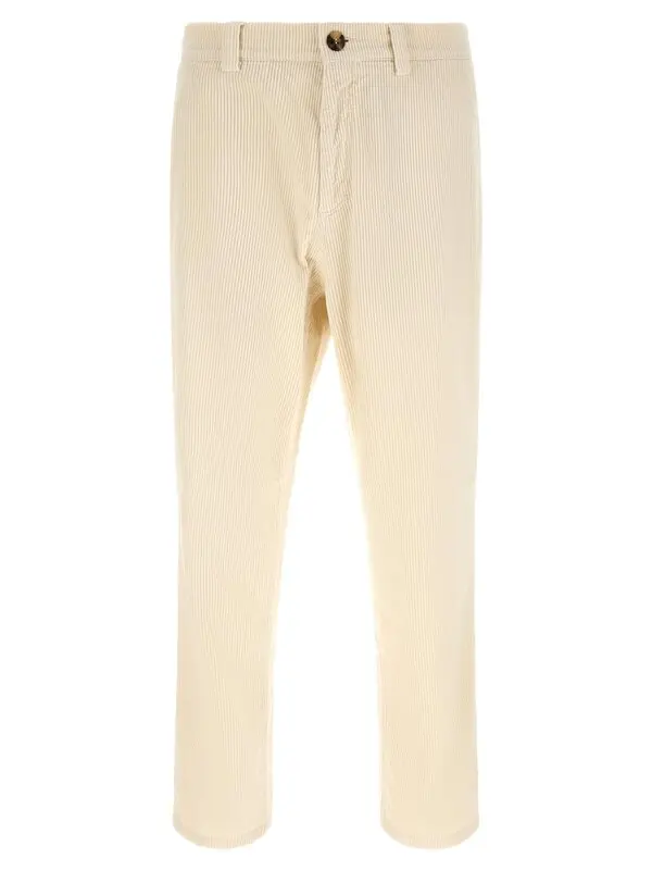 Brunello Cucinelli Corduroy Trousers - Cream