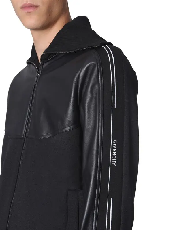 Givenchy Leather Zip-up Jacket