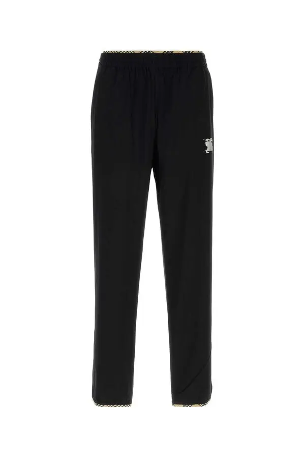 Burberry Stretch Nylon Joggers - Black
