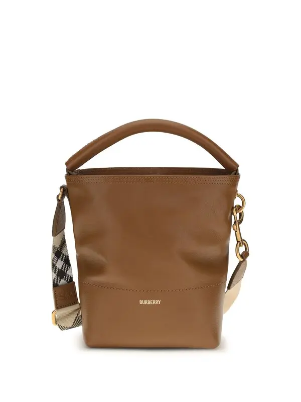 Burberry B Clip Bucket Bag - Brown