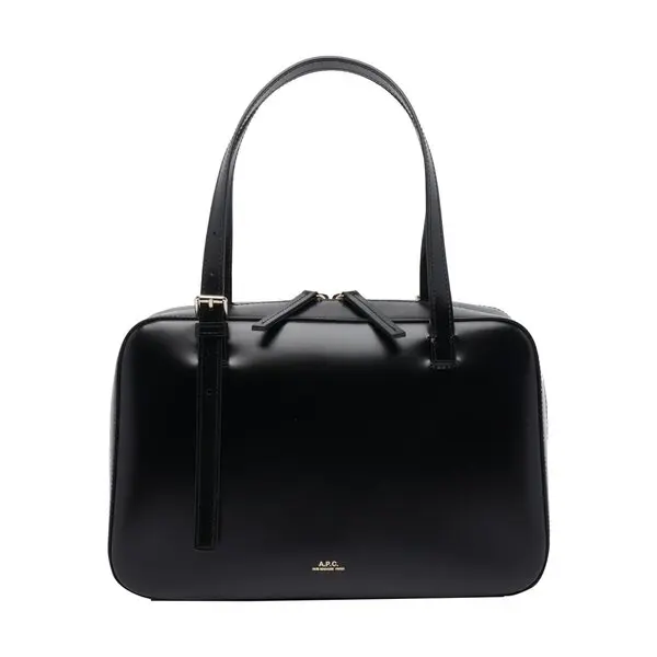 A.p.c. Virginie Box Bag - Black
