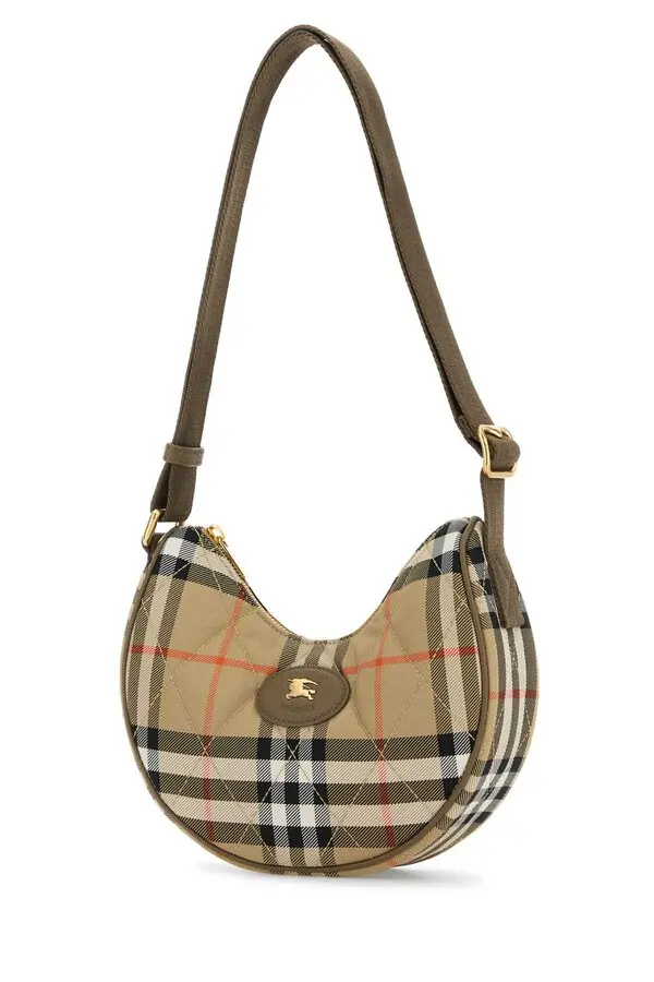 Burberry Embroidered Canvas Crossbred Bag