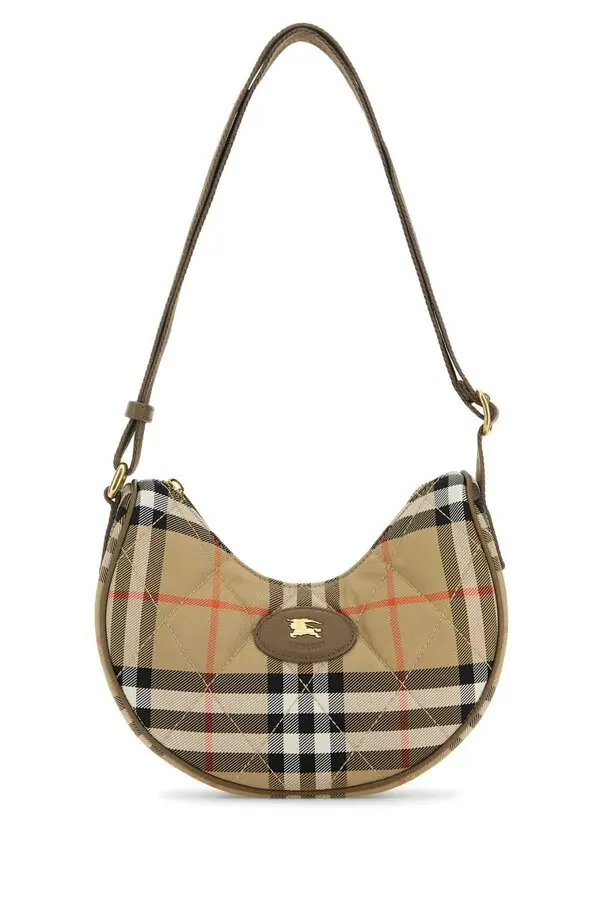Burberry Embroidered Canvas Crossbred Bag - Multicolor