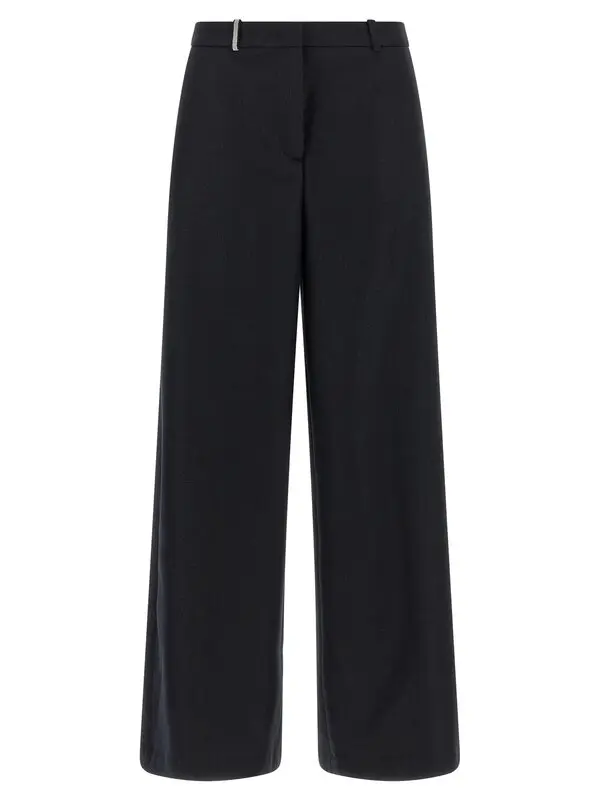 Peserico Punto Luce Pants - Blue
