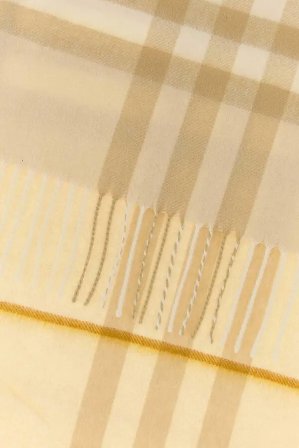 Burberry Embroidered Cashmere Scarf - Multicolor