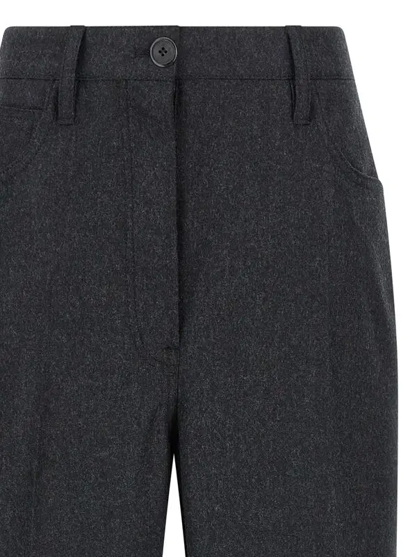 Prada Flannel Pants - Gray