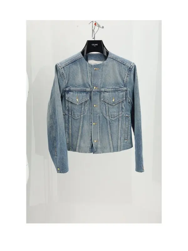 Celine Denim Jacket - Multicolor