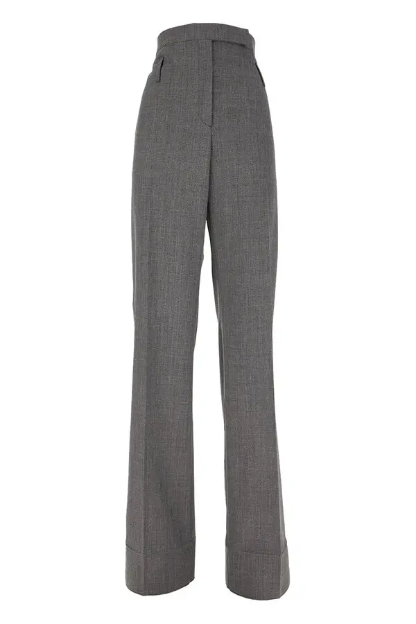 Prada High-waisted Tailored Trousers - Multicolor