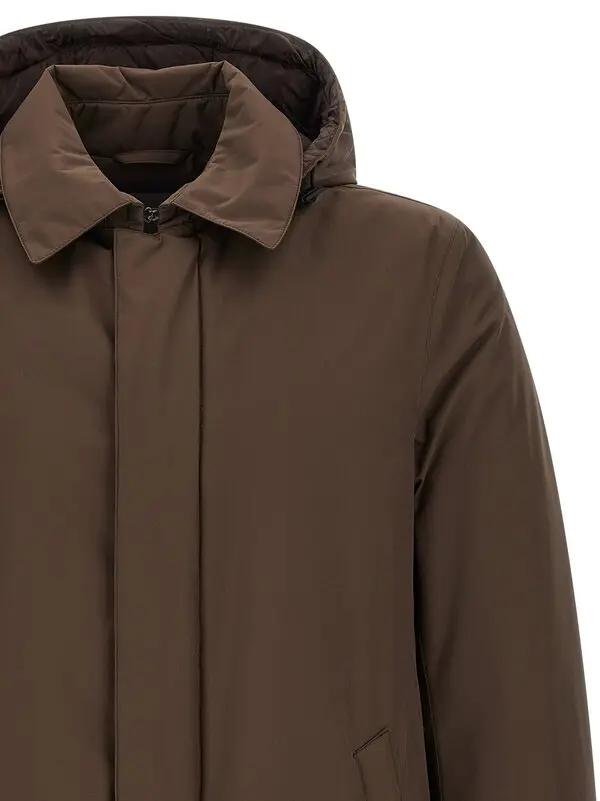Herno Detachable Hood Parka