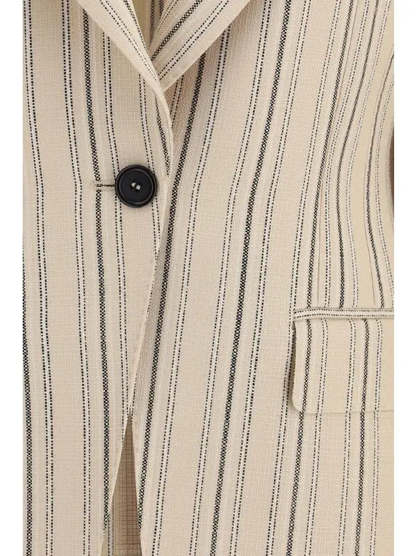 Dolce & Gabbana Single-breasted Regimental Pinstripe Jacket