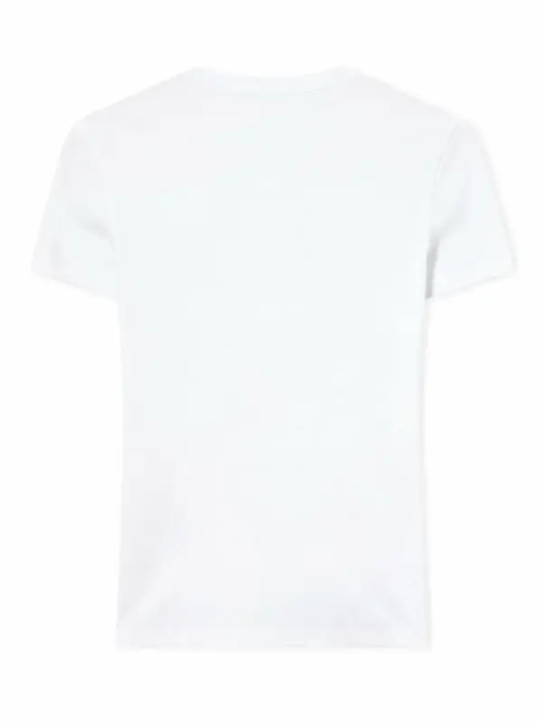 Off-White Basic T-shirt With Logo
