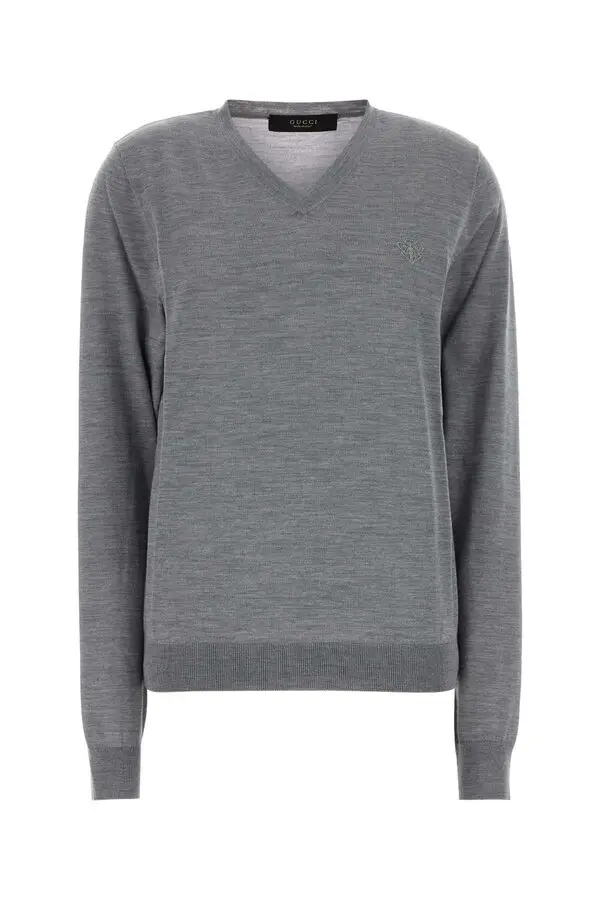 Gucci Grey Wool Sweater