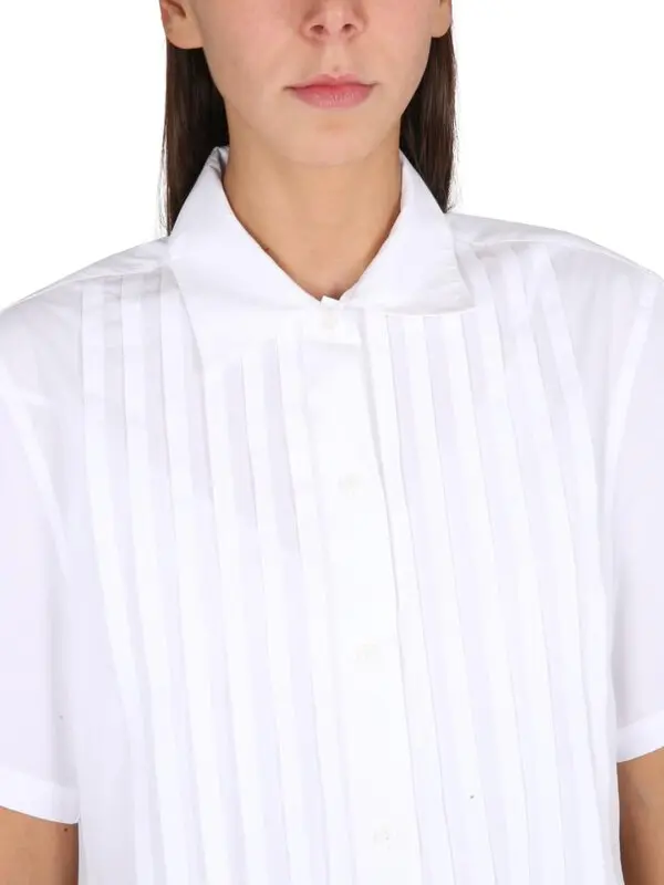Kenzo Pleated Chemise Dress