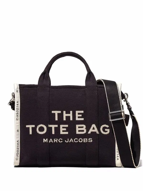 Marc Jacobs The Jacquard Medium Tote Bag - Black