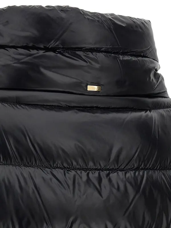 Herno Ultralight Hooded Puffer Jacket - Black