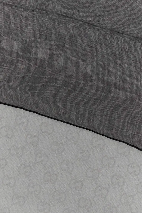Gucci Printed Chiffon Foulard