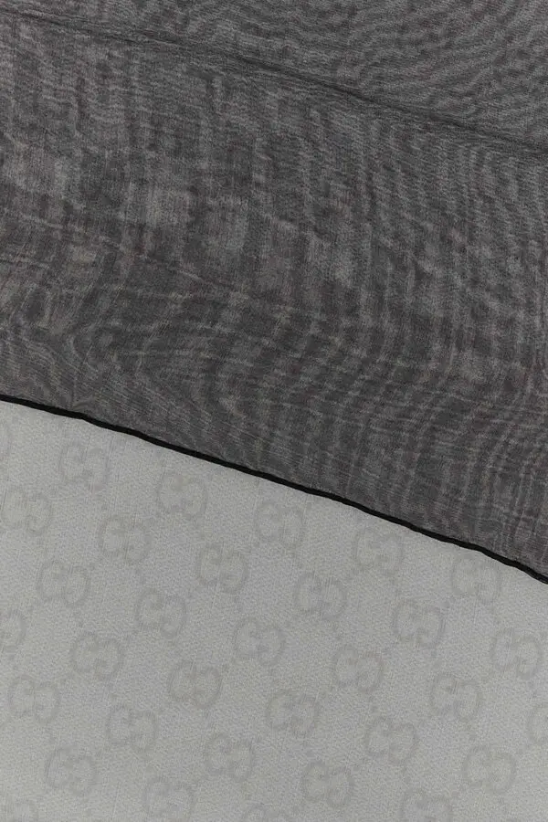 Gucci Printed Chiffon Foulard