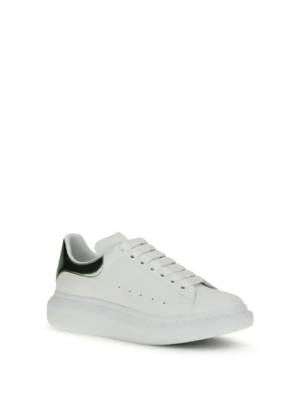 Alexander McQueen Leather Sneakers - White
