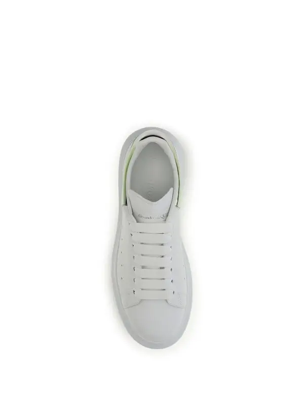 Alexander McQueen Leather Sneakers - White