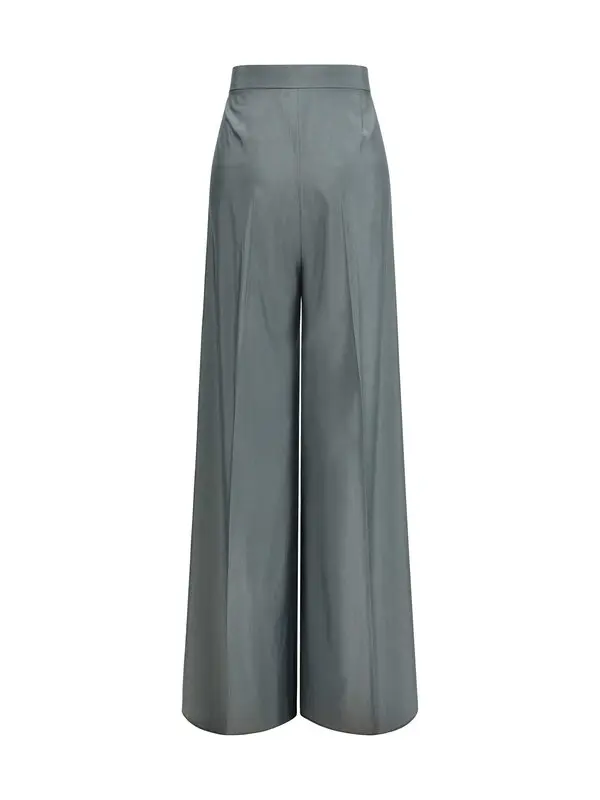 Max Mara Virgin Wool Pants - Green