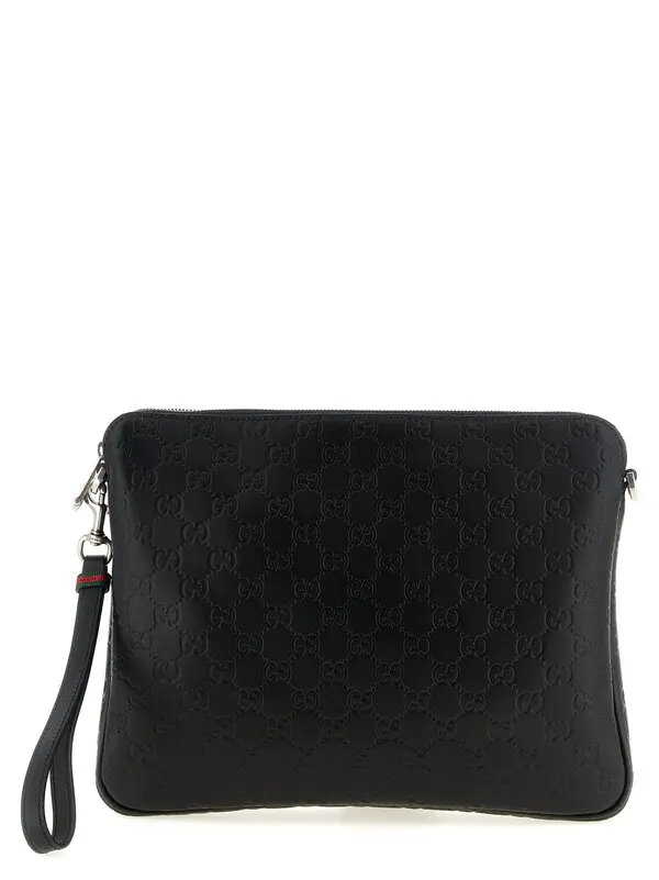 Gucci Gg Emblem' Medium Shoulder Bag