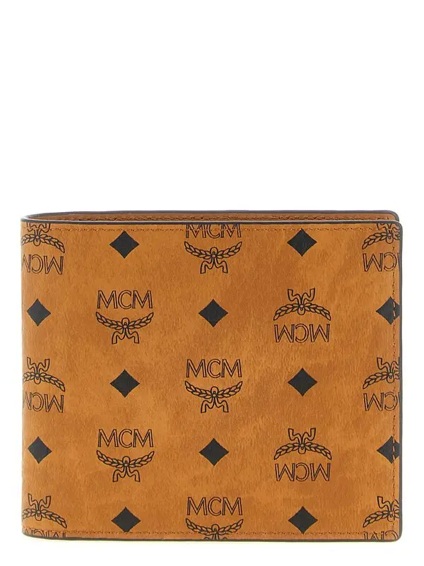 Mcm Bifold Wallet - Brown