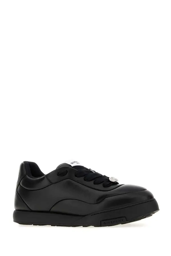 Givenchy Nappa Leather Puffy Yard Sneakers - Black