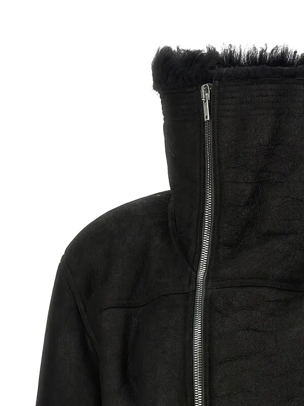 Rick Owens Cropped Flight' Jacket