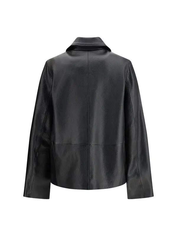 TOTEME Grained Leather Jacket