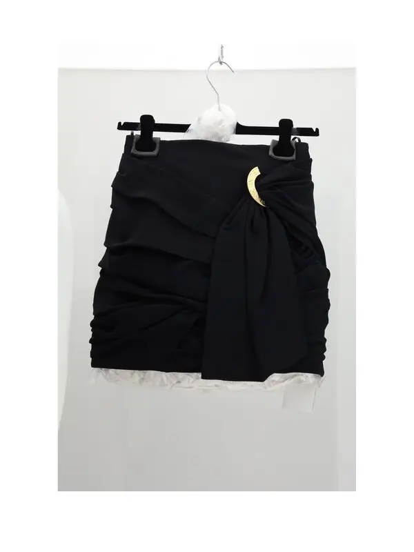 Celine Draped Mini Skirt