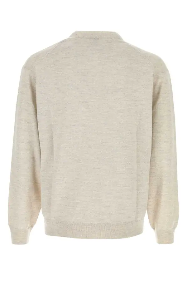 Kenzo Light Grey Wool Cardigan