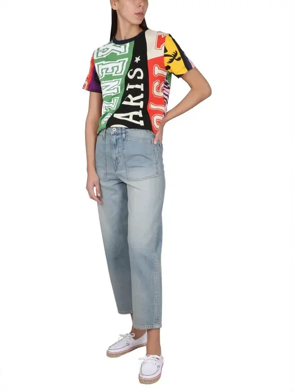 Kenzo Carrot Fit Jeans - Blue