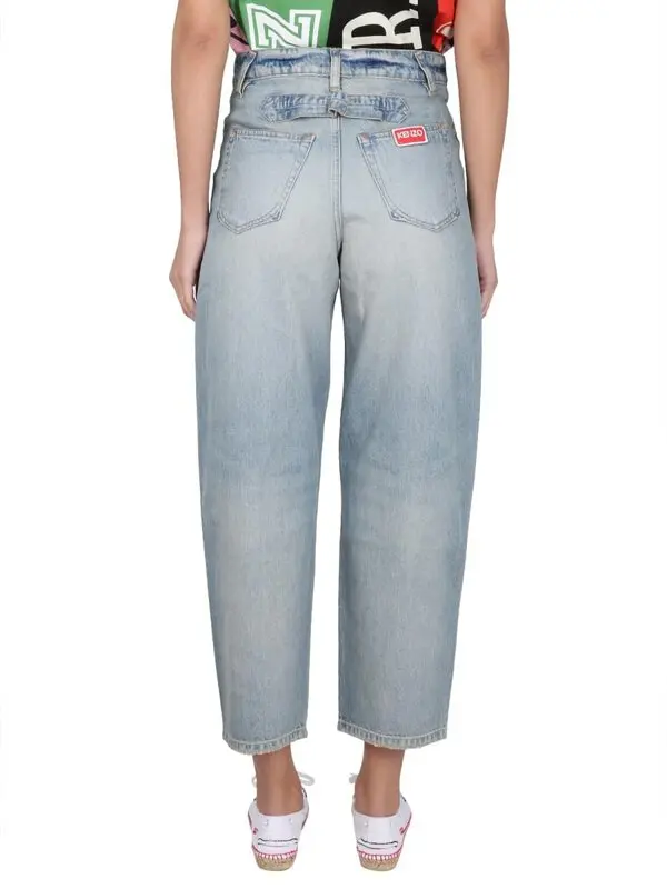 Kenzo Carrot Fit Jeans - Blue